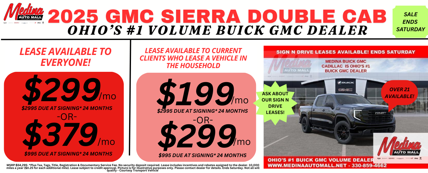 Medina Auto Mall | Buick GMC Cadillac Chrysler Dodge Jeep RAM Dealer ...